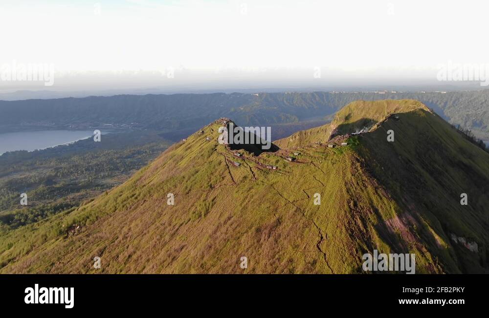 Volcano crest view caldera Stock Videos & Footage - HD and 4K Video ...