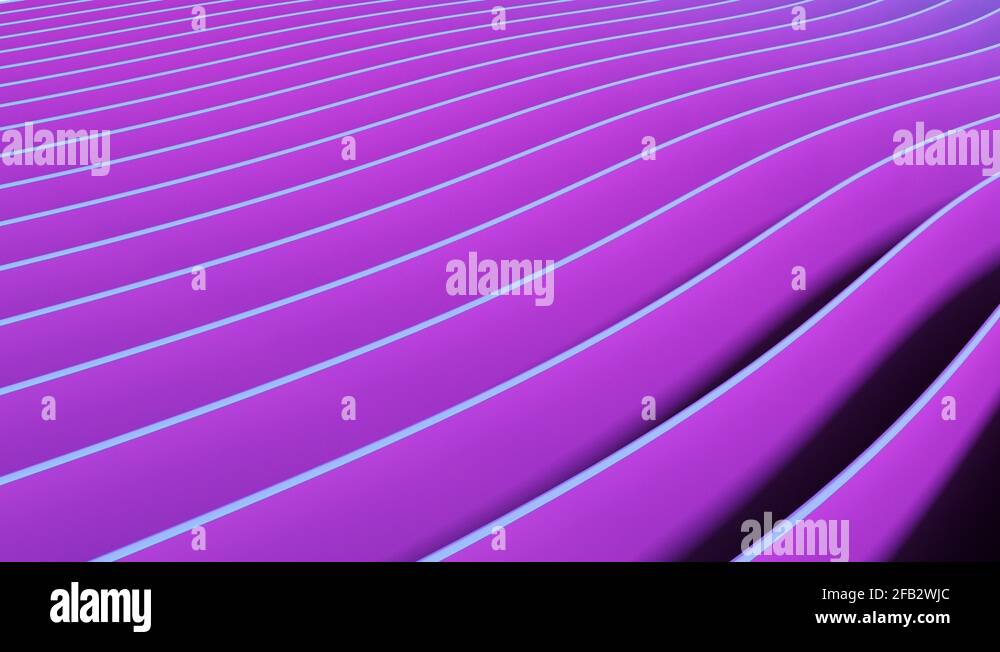 Abstract color waves 3d shapes set animation. 4k looping footage Stock ...