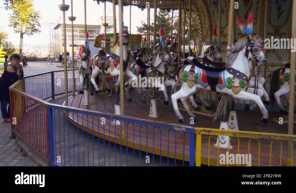 Old fashioned amusement ride Stock Videos & Footage - HD and 4K Video ...