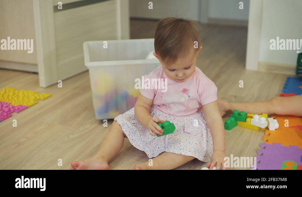 Little girl playing with blocks Stock Videos & Footage - HD and 4K ...