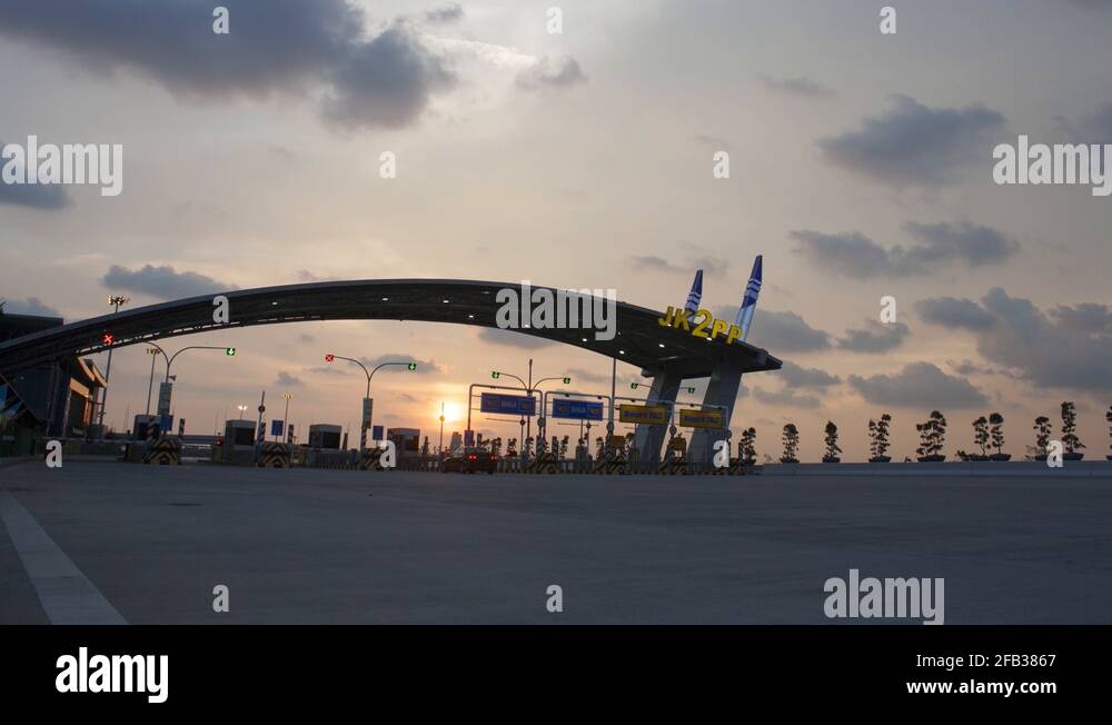 Timelapse sunest JK2PP, Toll Penang 2nd Bridge-Sultan Abdul Halim ...