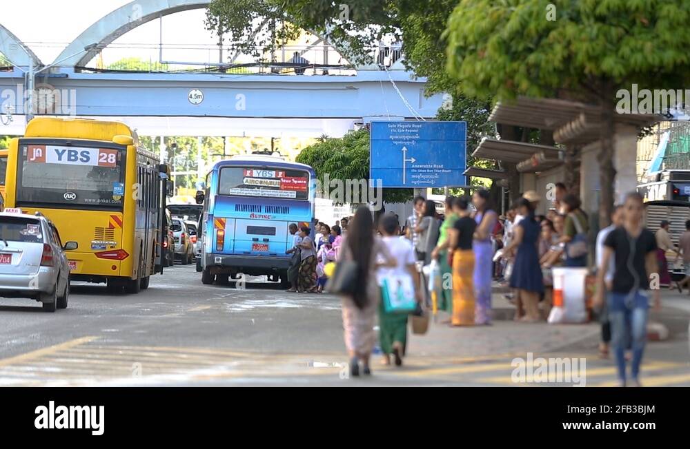 Yangon bus Stock Videos & Footage - HD and 4K Video Clips - Alamy