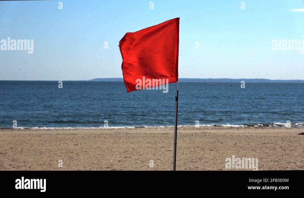 Beach bathing flag Stock Videos & Footage - HD and 4K Video Clips - Alamy