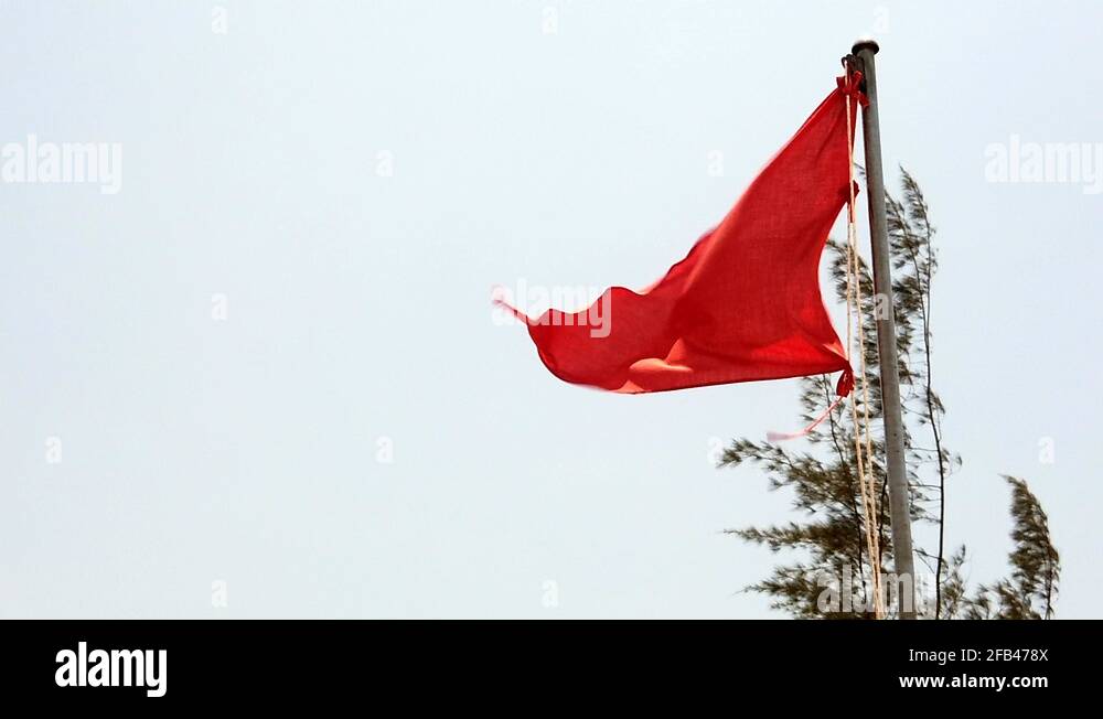 Wavy waving flutter fluttering wind flag pole flagpole Stock Videos ...