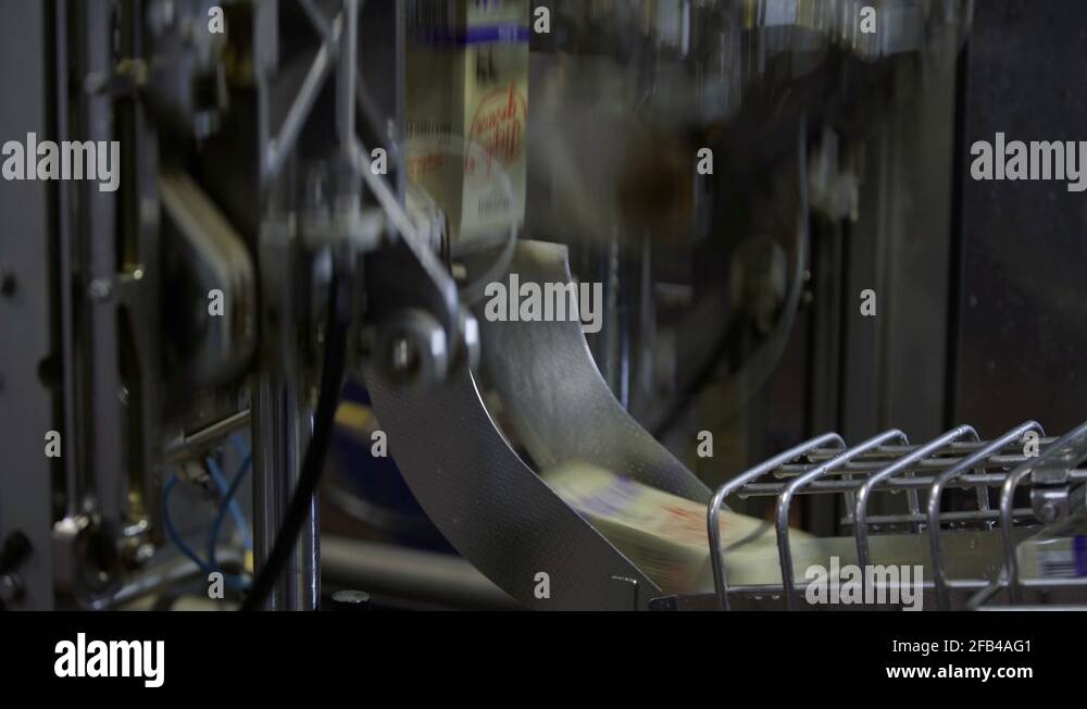 Packaging line in dairy milk Stock Videos & Footage - HD and 4K Video ...
