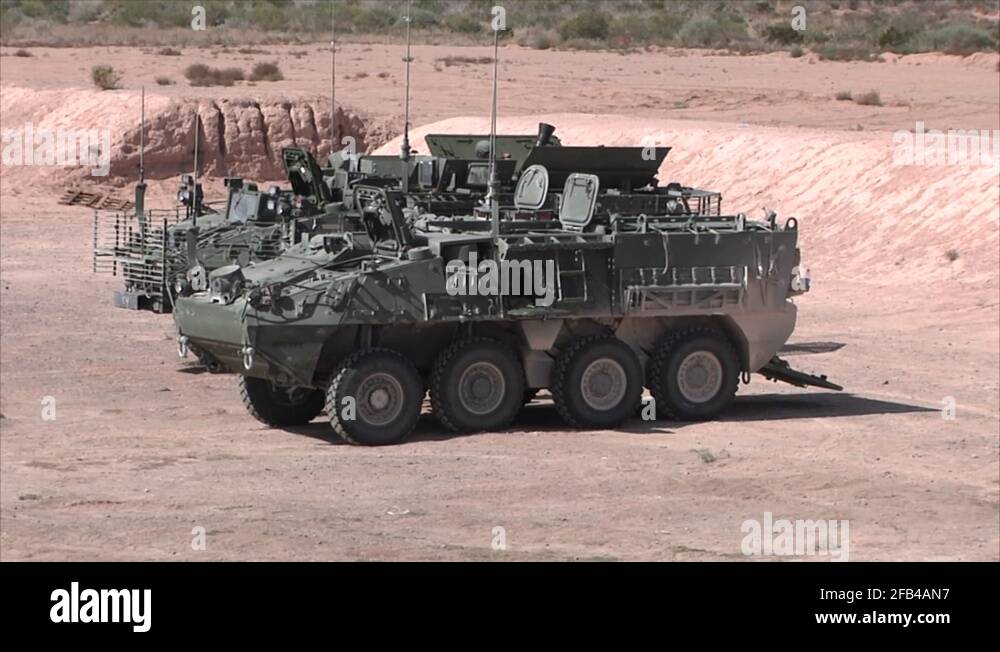 Mortar team firing new GPS guided high explosive rounds for the first ...