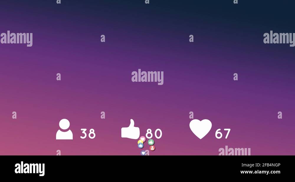 Moving social media icons 4k Stock Video Footage - Alamy