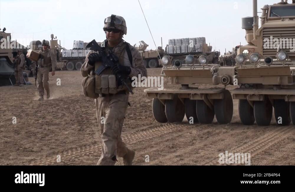 U s marines conduct combat logistics Stock Videos & Footage - HD and 4K ...