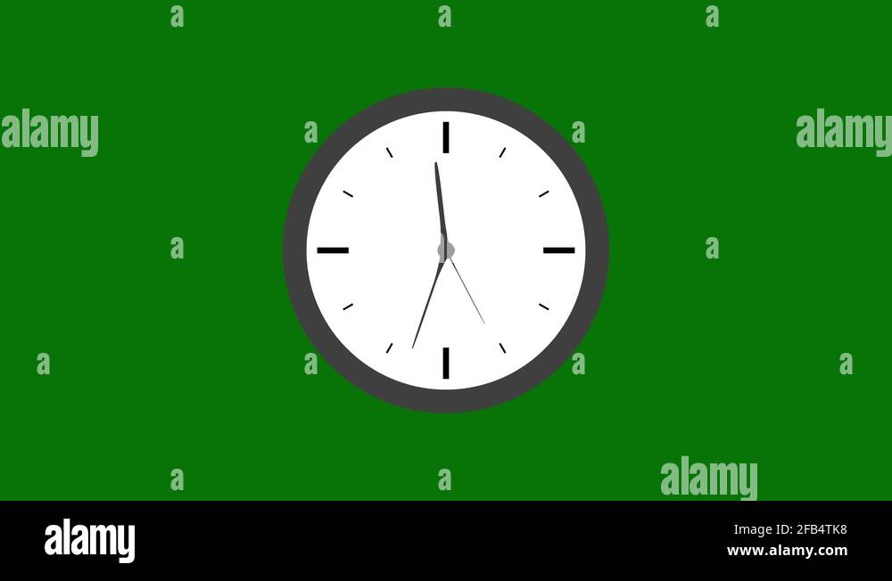 Simple clock face Stock Videos & Footage - HD and 4K Video Clips - Alamy