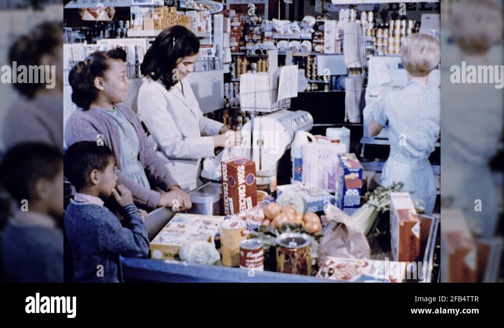 Cashier supermarket children Stock Videos & Footage - HD and 4K Video ...