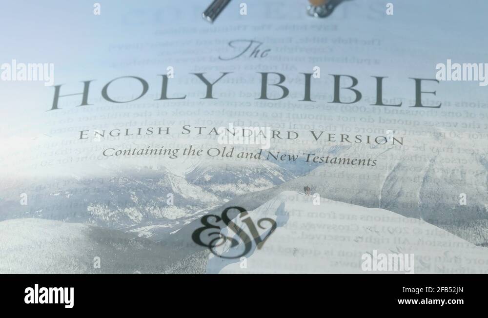 Holy bible part Stock Videos & Footage - HD and 4K Video Clips - Alamy