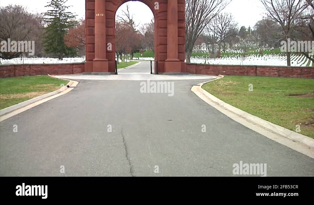 Gate to national cemetery Stock Videos & Footage - HD and 4K Video ...
