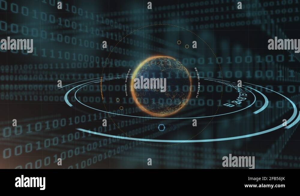 Digital binary code sphere Stock Videos & Footage - HD and 4K Video ...