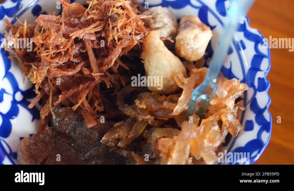 Rice In Iced Water is traditional food to eat in Songkran Festival ...