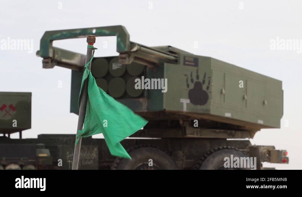 High mobility artillery rocket system himars Stock Videos & Footage ...