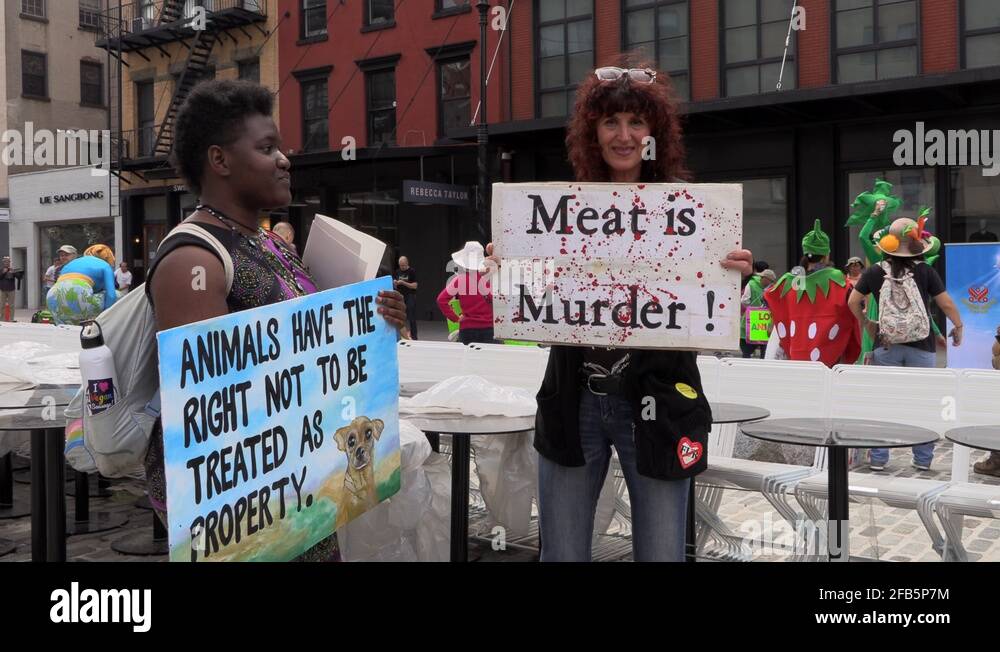 The Veggie Pride Parade is an annual New York City event that brings ...