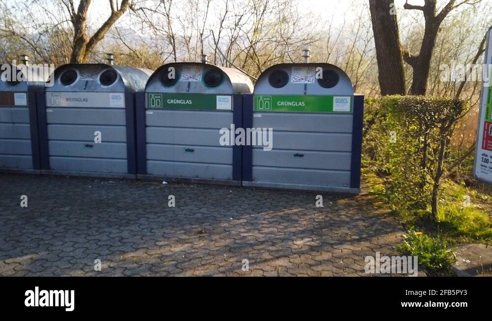 Glass bottle recycling bins Stock Videos & Footage - HD and 4K Video Clips - Alamy
