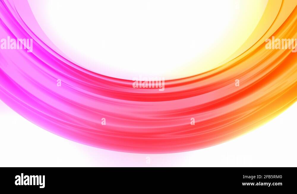 Abstract 3d render color light lines animation. looping 4k background ...