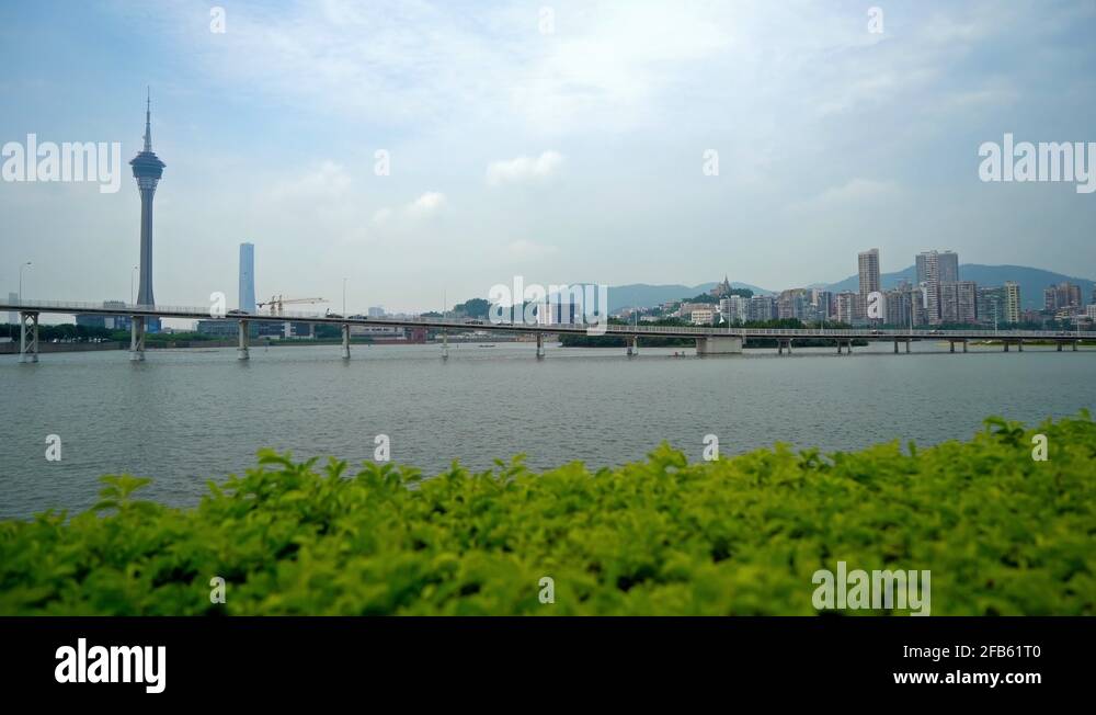Macau tower skyline macau Stock Videos & Footage - HD and 4K Video ...