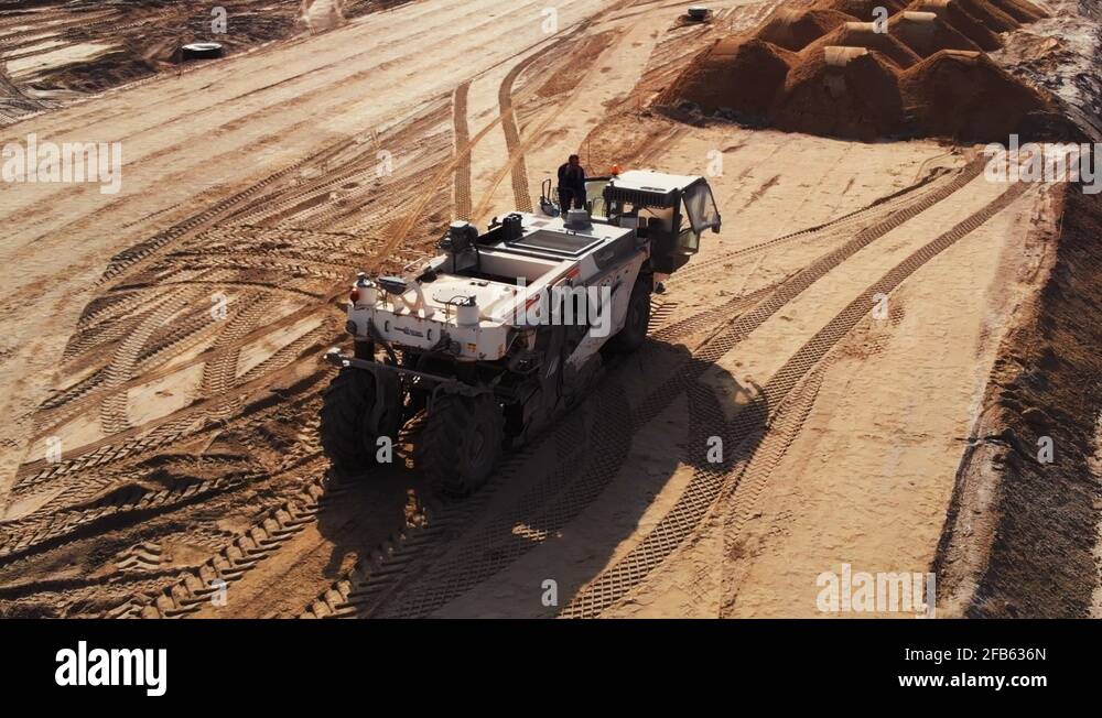 Road construction vehicle Stock Videos & Footage - HD and 4K Video ...