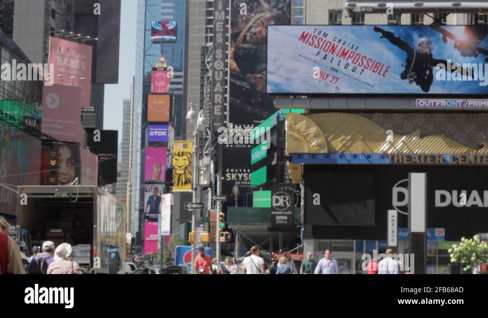 Times square billboards new york Stock Videos & Footage - HD and 4K ...