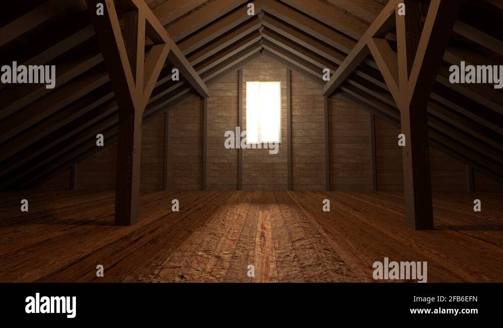 Empty attic room old house Stock Videos & Footage - HD and 4K Video ...