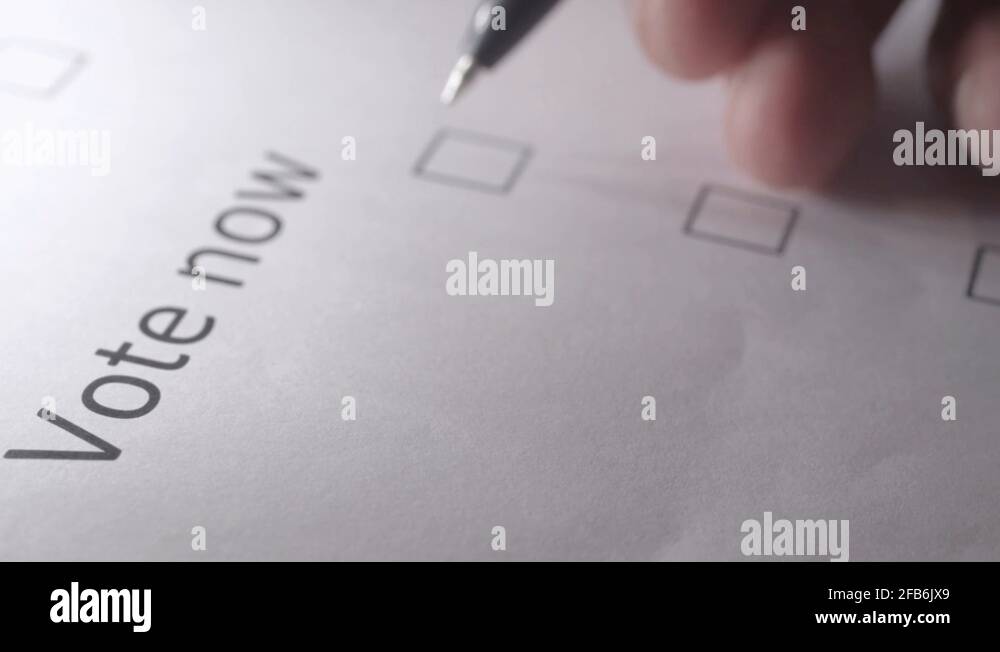Vote tick box Stock Videos & Footage - HD and 4K Video Clips - Alamy
