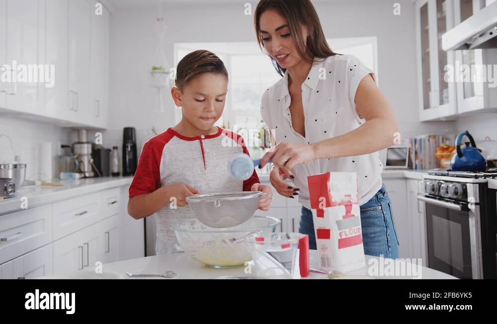 Boy making cake Stock Videos & Footage - HD and 4K Video Clips - Alamy