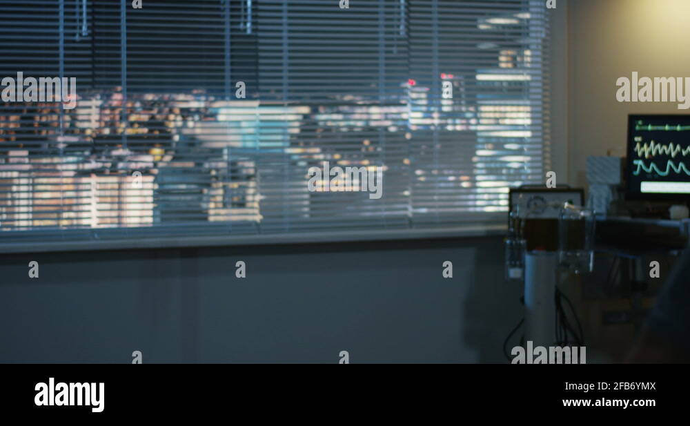 A patient in a wheelchair pulls up to the window Stock Video Footage ...