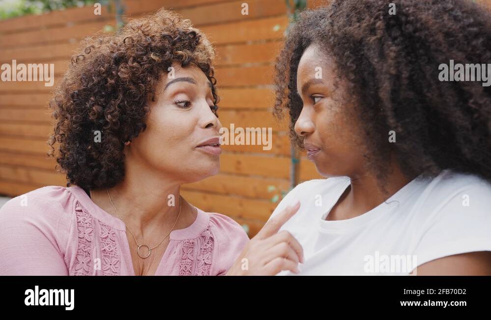 Teenage girl talking to mum Stock Videos & Footage - HD and 4K Video ...