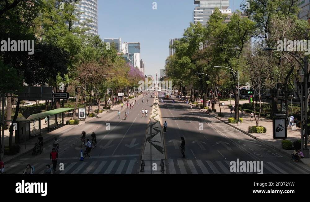 Avenida paseo de la reforma Stock Videos & Footage - HD and 4K Video ...