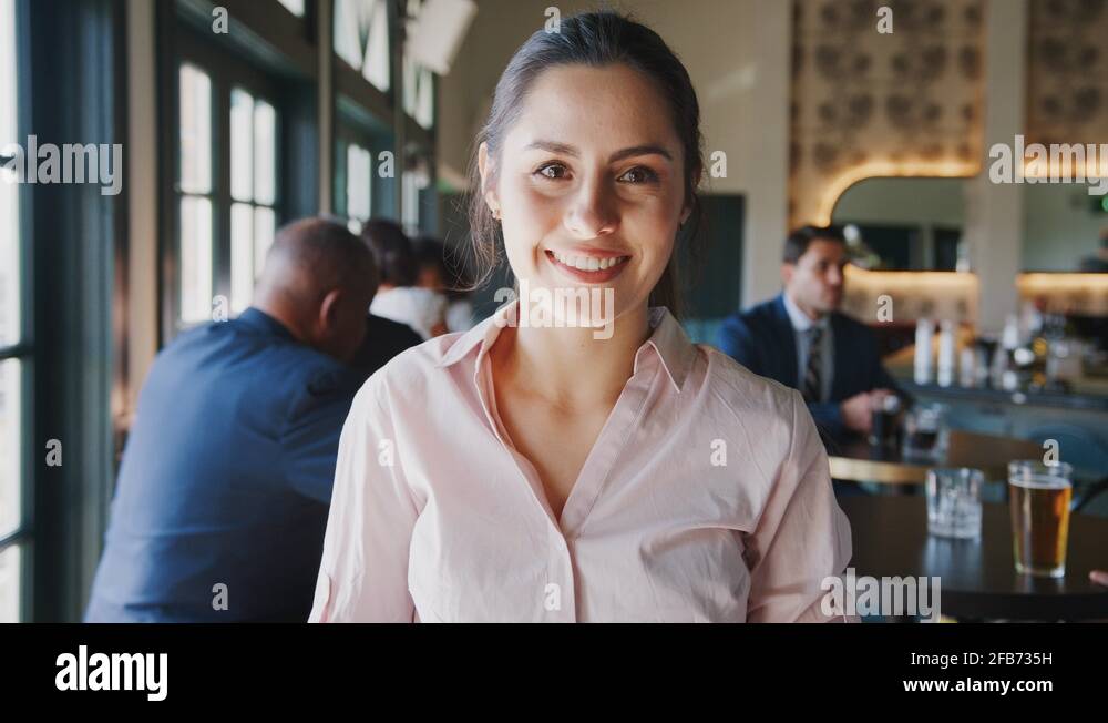 Restaurant manager and female Stock Videos & Footage - HD and 4K Video ...