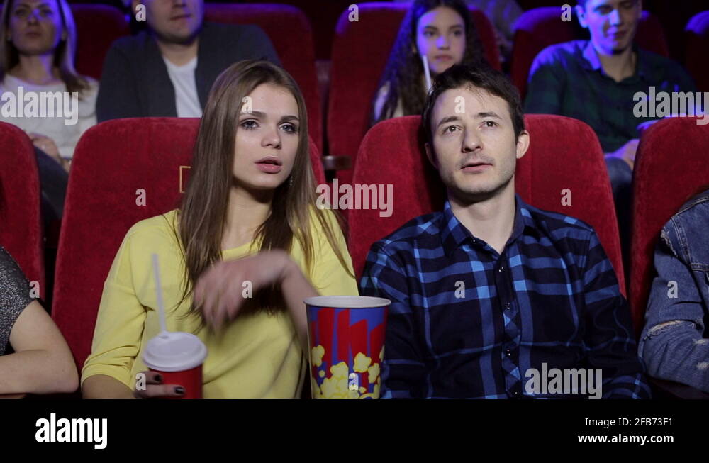 Portrait girl in movie theater Stock Videos & Footage - HD and 4K Video ...