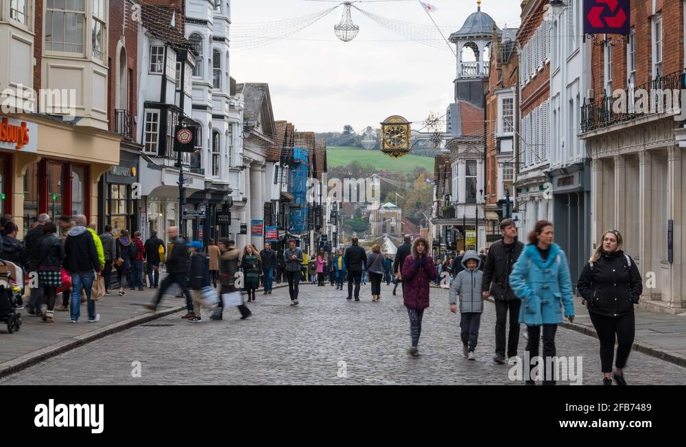 Bustling high street england Stock Videos & Footage - HD and 4K Video ...