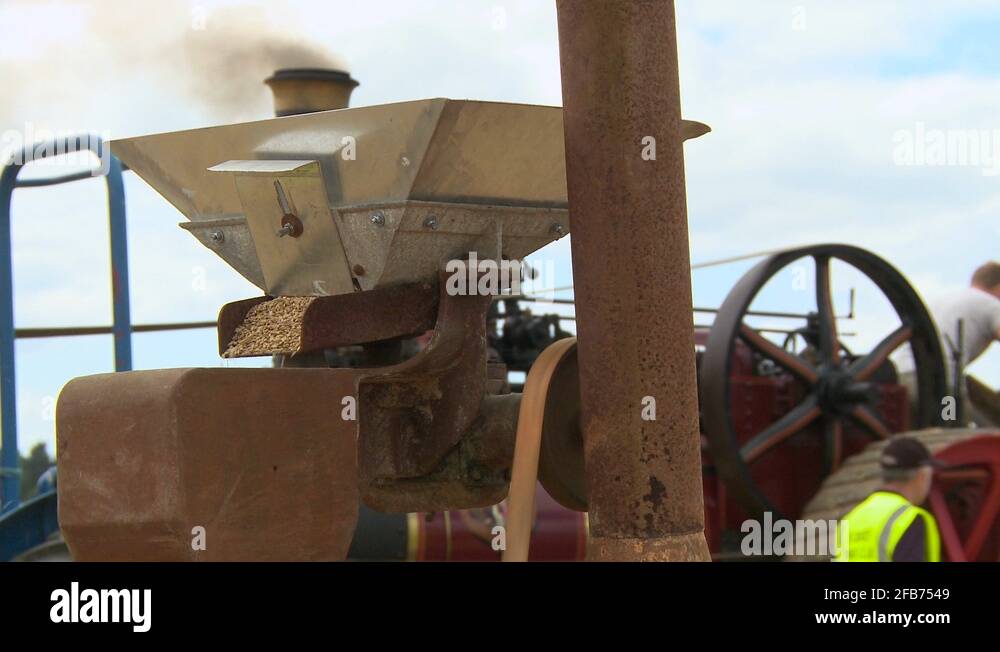 Vintage threshing machine Stock Videos & Footage - HD and 4K Video ...