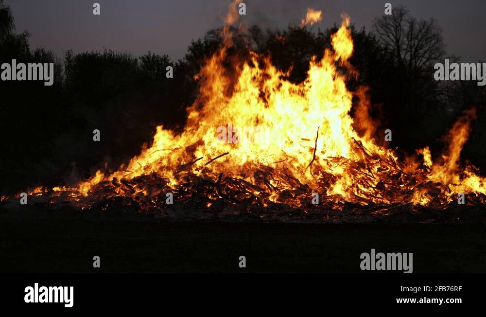 Traditional easter fire bonfire Stock Videos & Footage - HD and 4K ...