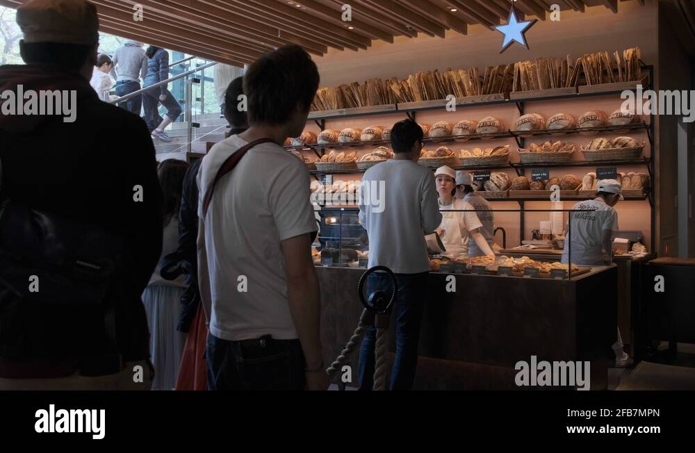 Starbucks Reserve Roastery Bakery Counter Stock Video Footage - Alamy