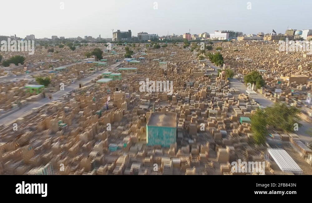 Iraq (the city of An-Najaf) Wadi Al-Salaam: The Largest Cemetery in The ...