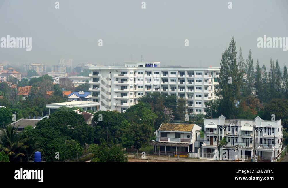 Chiang Mai- Highly pollution city with a toxic air quality. City ...