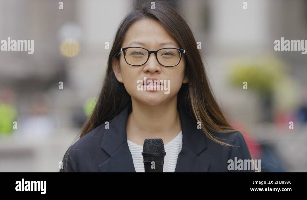 Female asian journalist Stock Videos & Footage - HD and 4K Video Clips ...