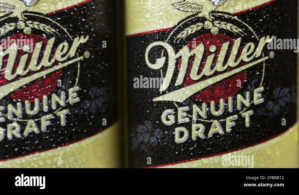 Miller beer label Stock Videos & Footage - HD and 4K Video Clips - Alamy