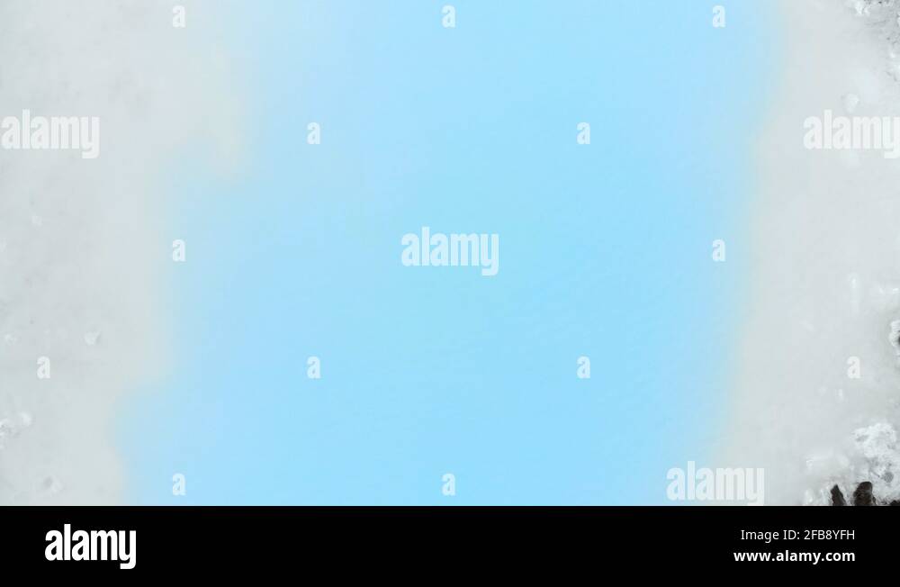Zoom Transition-Bright White Iceland Blue Lagoon in Reykjavik, Iceland ...