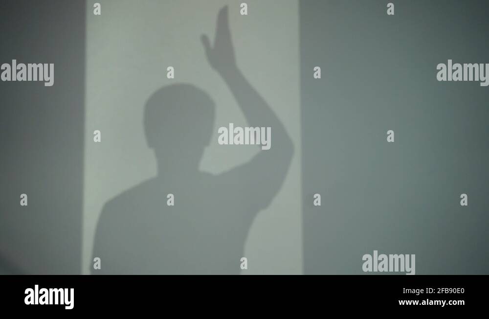 Person silhouette waving Stock Videos & Footage - HD and 4K Video Clips ...