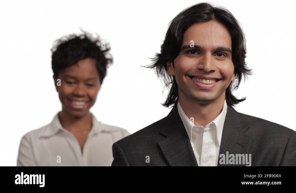 Man and woman in background Stock Videos & Footage - HD and 4K Video ...