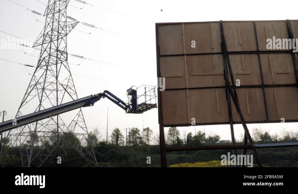 Back of a billboard Stock Videos & Footage - HD and 4K Video Clips - Alamy