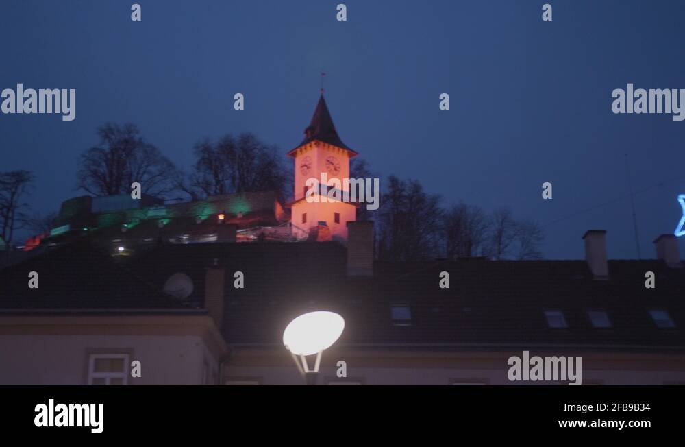 Illuminated clock tower Stock Videos & Footage - HD and 4K Video Clips ...