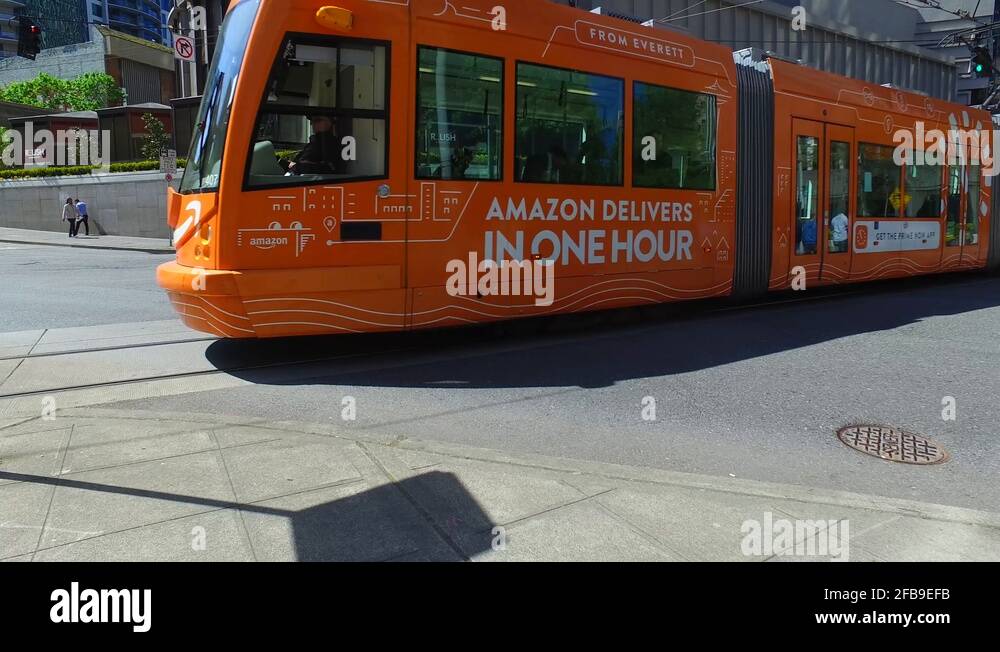 Seattle streetcar trolley Stock Videos & Footage - HD and 4K Video ...