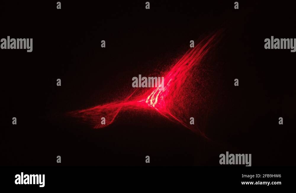 Red streaks light abstract animation background. Seamless Loop Stock ...