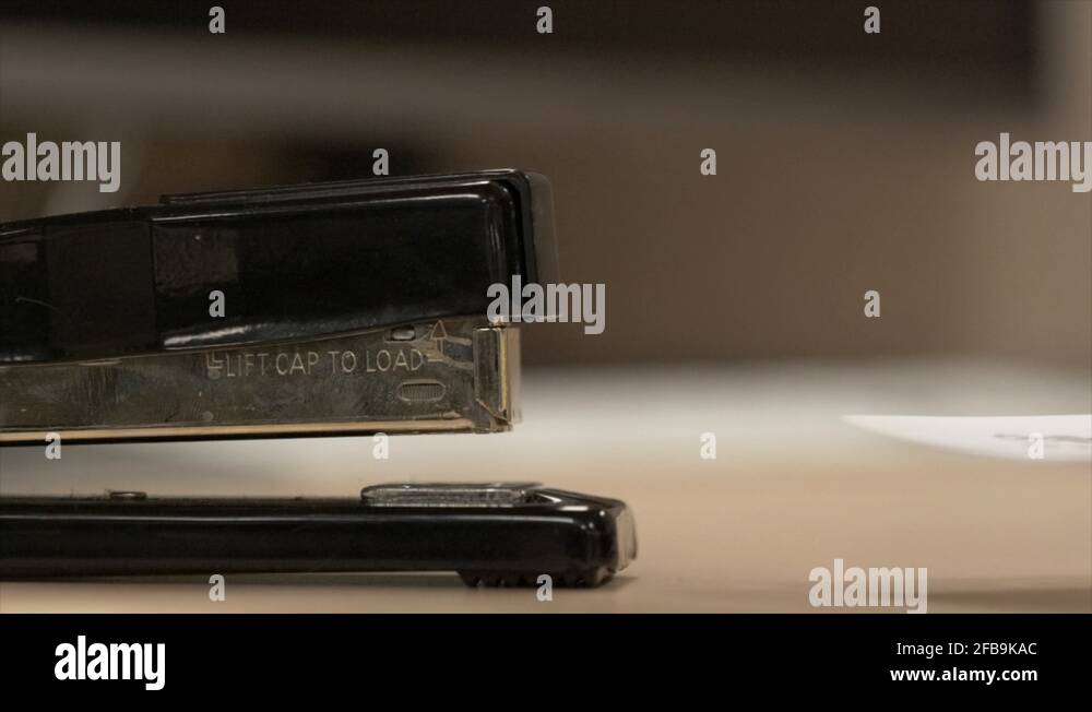 Stapler isolated side view stapler Stock Videos & Footage - HD and 4K ...