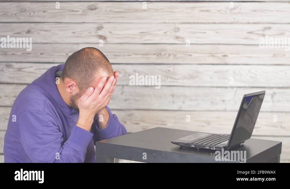 Man work sadness Stock Videos & Footage - HD and 4K Video Clips - Alamy